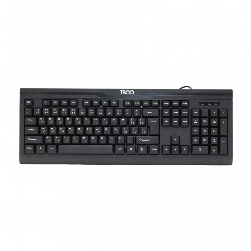کیبورد TSCO مدل TK8012 - فروشگاه اینترنتی ایزا شاپ