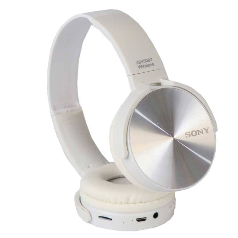 هدفون بلوتوثی و رم خور Sony XB450BT کد 8157 - فروشگاه اینترنتی ایزا شاپ