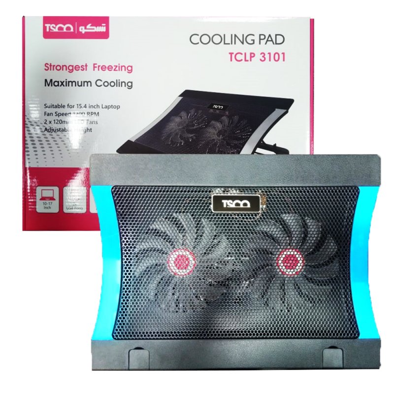پایه خنک کننده لپ تاپ TSCO مدل TCLP 3101 - فروشگاه اینترنتی ایزا شاپ